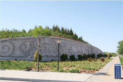 China Custom Large Stone Relief Panel for City Public Art Projects for sale