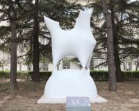 China Custom Marble Sculpture Project Life Size Polished White Marble Statue by Famous Sculptor for sale