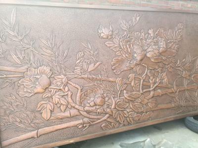 China Bronze Forged Relief Sculpture for Artists Custom Decorative Wall Art Panel for sale