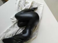 China Custom Bronze Sculpture for Exhibition H40cm Patina Color China Manufacturer for sale