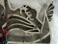 China Mirror Polished Stainless Steel Sculpture H530mm 316L for Art Studio Custom for sale