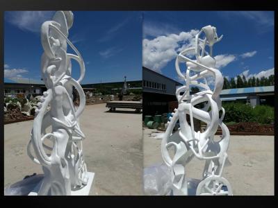 China Customized Abstract Casting Bronze Sculpture Garden Art 8 Feet Tall China Supplier for sale
