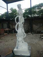 China Customized Abstract Casting Bronze Sculpture Garden Art 8 Feet Tall China Supplier for sale