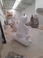 China Custom 3D Printed Foam Mold for Bronze Sculpture Casting 8 Feet for sale