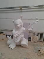 China Custom 3D Printed Foam Mold for Bronze Sculpture Casting 8 Feet for sale