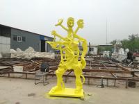 China Customized Bronze Sculpture for Exhibition 8ft Height Patina Finish China Supplier for sale