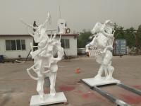 China Customized Bronze Sculpture for Exhibition 8ft Height Patina Finish China Supplier for sale