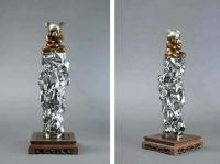 China 316L Stainless Steel Mirror Finish Sculpture 1500mm Custom Artist Metal Art for sale