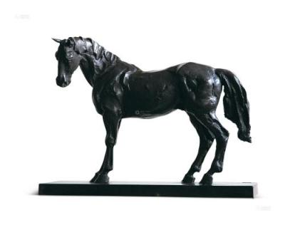 China Custom Bronze Horse Statue Outdoor Decorative Sculpture 10ft Height Patina Finish for sale