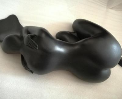 China Custom Bronze Sleeping Lady Sculpture 40cm for Artist Decorative Garden Statue for sale