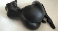 China Custom Bronze Sleeping Lady Sculpture 40cm for Artist Decorative Garden Statue for sale