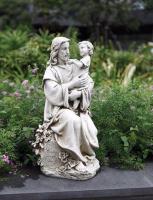 China Marble Jesus Walking Out Tombstone Christian Statue 200cm Customizable Stone Sculpture for sale