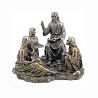 China Large Bronze Jesus Cross Sculpture 260cm Custom Religious Metal Statue China Supplier for sale
