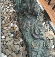 China Outdoor Garden Bronze Girl Sculpture Customized H190cm Patina Finish China Supplier for sale