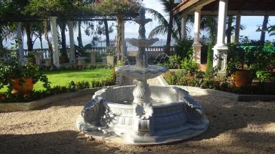 China White Marble Garden Stone Fountain 120cm Outdoor Park Water Feature for Home Decoration for sale
