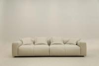 China contemporary living room furniture sofa high end sofa upholostery genuine leather sofa for sale