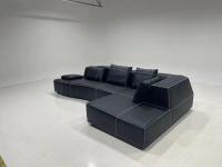 China Contemporary Living Room Furniture Fabric Sofa Velvet Sofa Sectionals Sofa Beige Color Sofa for sale