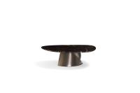 China Scandinavian Stainless Steel Coffee Table Modern Minimalist Living Room Round Table for sale