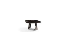 China Scandinavian Stainless Steel Coffee Table Modern Minimalist Living Room Round Table for sale