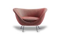 China Living Room Furniture Contemporary Leather Chair For Luxurious Home Interiors Offices for sale