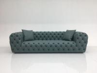 China Modern High-End Minimalist Italian Style Fabric-Leather Sofa - Dual Purpose for Home and Hotel Use for sale