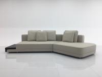 China High-End Italian Style Fabric-Leather Sofa - Minimalist Design for Home and Hotel for sale