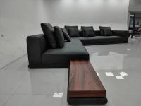 China Italian Minimalist Fabric-Leather Sofa - High-End Texture for Modern Homes and Hotel Decor for sale