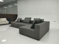 China Hotel Living Room Custom Fabric Luxury Modern Sectional Sofa Reversible Chaise for sale
