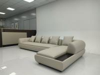 China Custom Fabric Sofa Sectionals Wood Leg Material High End Italian Minimalist for sale