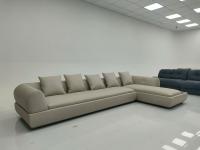 China Custom Fabric Sofa Sectionals Wood Leg Material High End Italian Minimalist for sale