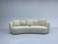 China Living Room Hotel Wood Leg Fabric Sofa Sectionals High End Minimalist Italian Style for sale