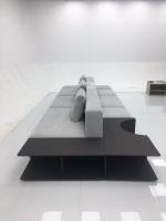 China Luxurious Italian Inspired Modern Minimalist Leather Or Fabric Sofa Sectionals for sale
