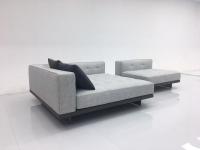 China Luxurious Italian Inspired Modern Minimalist Leather Or Fabric Sofa Sectionals for sale