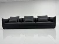 China Minimalist Italian Leather Modern Fabric Sectional Sofa For Homes Hotels for sale