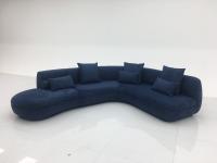 China Upscale Hotels Homes Italian Modern Minimalist Fabric Sofa Sectionals High End for sale