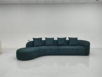 China Upscale Hotels Homes Italian Modern Minimalist Fabric Sofa Sectionals High End for sale