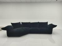 China Stain Resistant Modern Minimalist Italian High End Luxury Sectional Sofas for sale