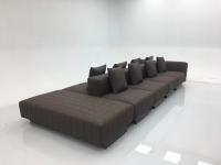 China Custom Fabric Sofa Sectionals Modern L Shaped High End Minimalist Italian Style for sale