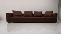 China 5 Seating Capacity Fabric Sofa Sectionals With Custom Design And Fabric Leather for sale