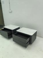 China Modern Minimalist Marble Wood Metal Coffee Table For Home Hotel for sale