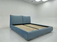 China Homes And Hotels Modern Minimalist Italian Style Leather Fabric Bed for sale