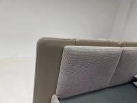 China High End Leather And Fabric Bed Italian Minimalist Elegance for sale