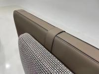 China High End Leather And Fabric Bed Italian Minimalist Elegance for sale