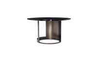 China 120cm X 60cm X 45cm Contemporary Marble Wood Round Coffee Table For Home Hotel for sale