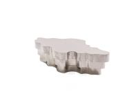 China Contemporary Marble Wood Coffee Table With Metal Base For Home Hotel for sale