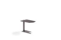 China 120cm X 60cm X 45cm Contemporary Marble And Wood Coffee Table With Metal Accents for sale