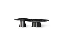 China Home Hotel Modern Minimalist Marble Topped Coffee Table With Wood Metal Base for sale