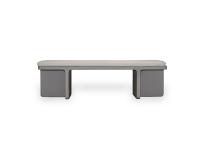China Luxurious Home Interiors Offices Modern Minimalist Italian Sofa Bench Day Bed for sale