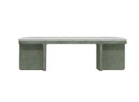 China Luxurious Home Interiors Offices Modern Minimalist Italian Sofa Bench Day Bed for sale