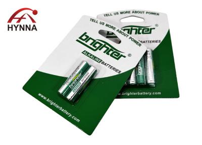 China 1.5V Alkaline AAA Battery LR03 2 Pcs Paper Blister OEM 4pcs Blister Pack Batteries for sale